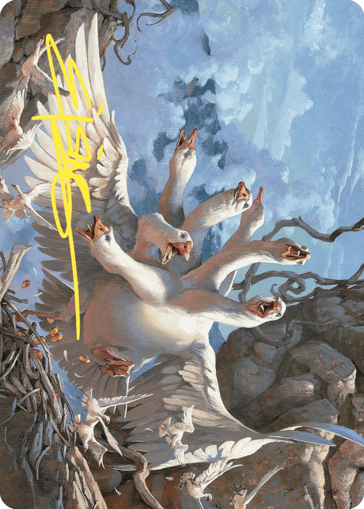 The Goose Mother Art Card (Gold-Stamped Signature) - Art Series: Wilds ...