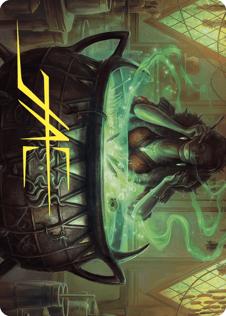 Agatha's Soul Cauldron Art Card (Gold-Stamped Signature) - Art Series ...