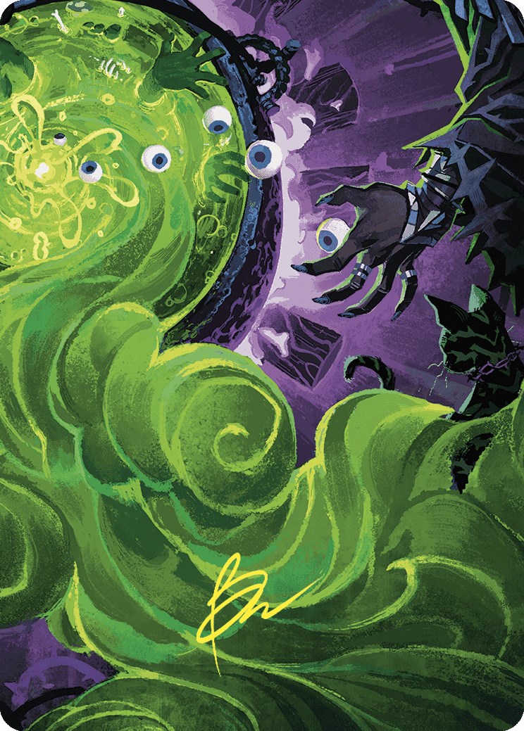 Waste Not Art Card (Gold-Stamped Signature) - Art Series: Wilds of ...