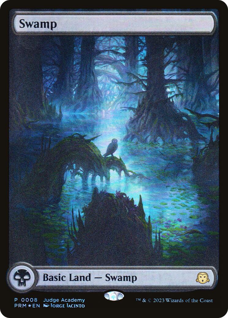 Swamp - Full Art (0008) - Judge Promos - Magic: The Gathering