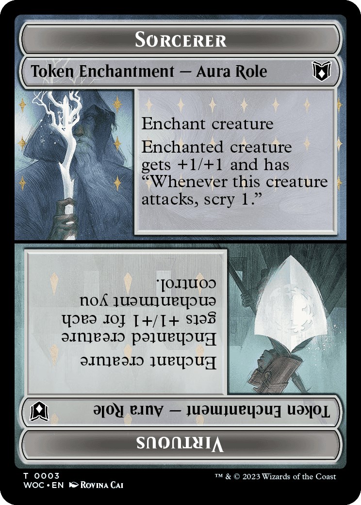 Sorcerer Role / Virtuous Role // Monster Role / Virtuous Role Double ...