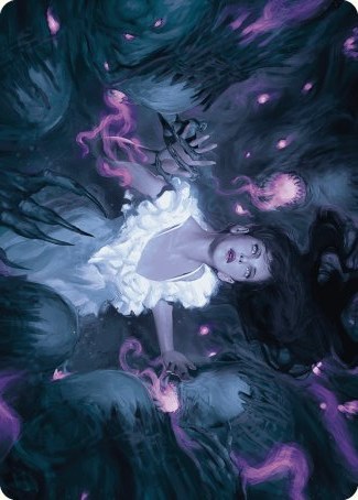 Neva, Stalked by Nightmares Art Card - Art Series: Wilds of Eldraine ...