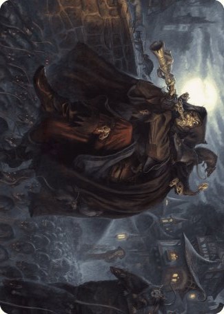 Totentanz, Swarm Piper Art Card - Art Series: Wilds of Eldraine - Magic ...