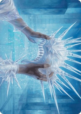 Hylda's Crown of Winter Art Card - Art Series: Wilds of Eldraine ...