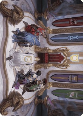 Throne of Eldraine Art Card - Art Series: Wilds of Eldraine - Magic ...