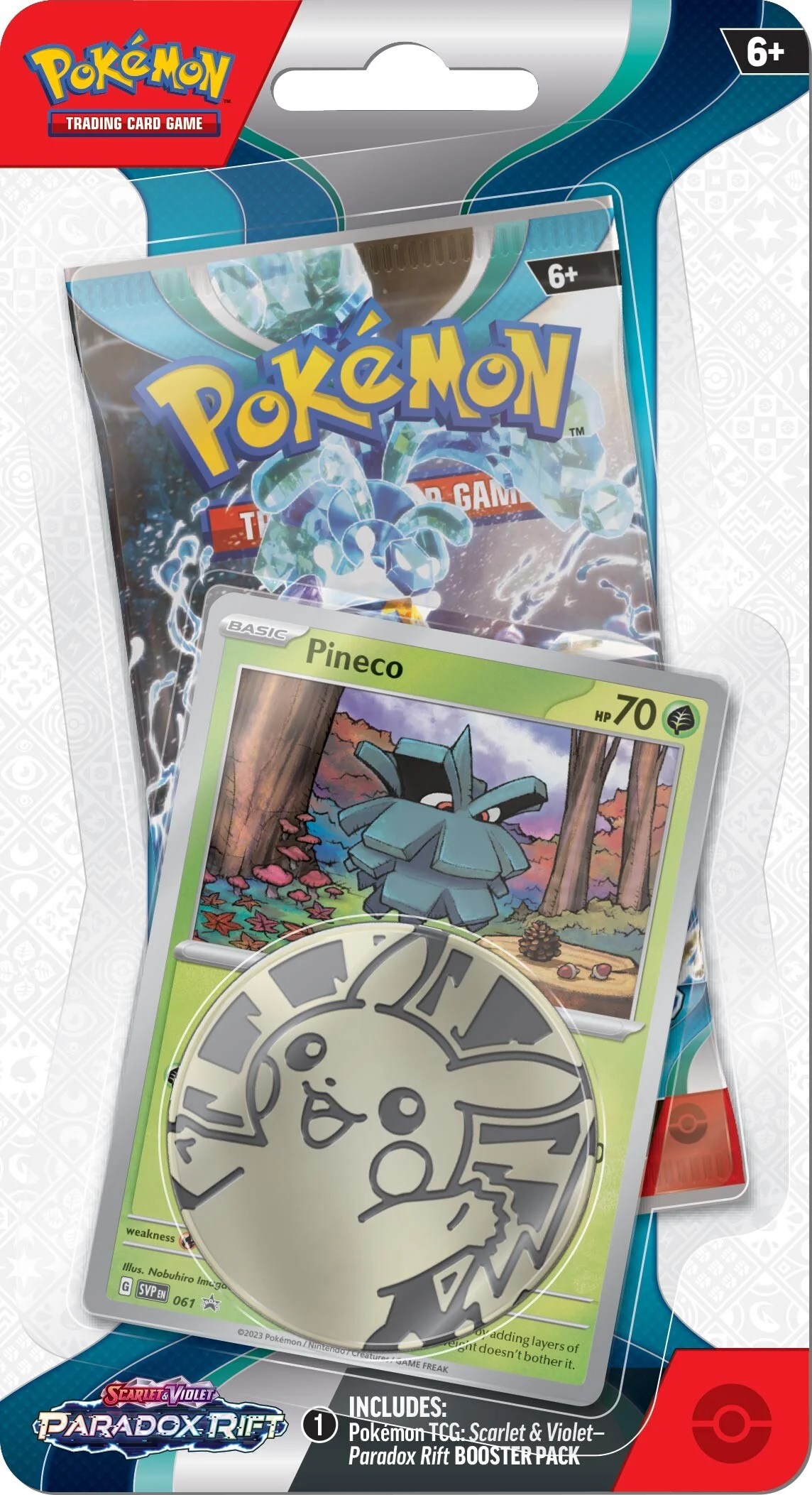Paradox Rift Single Pack Blister [Pineco] - SV04: Paradox Rift - Pokemon