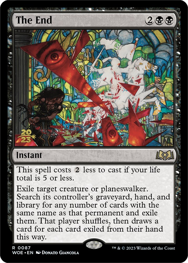 The End - Prerelease Cards - Magic: The Gathering