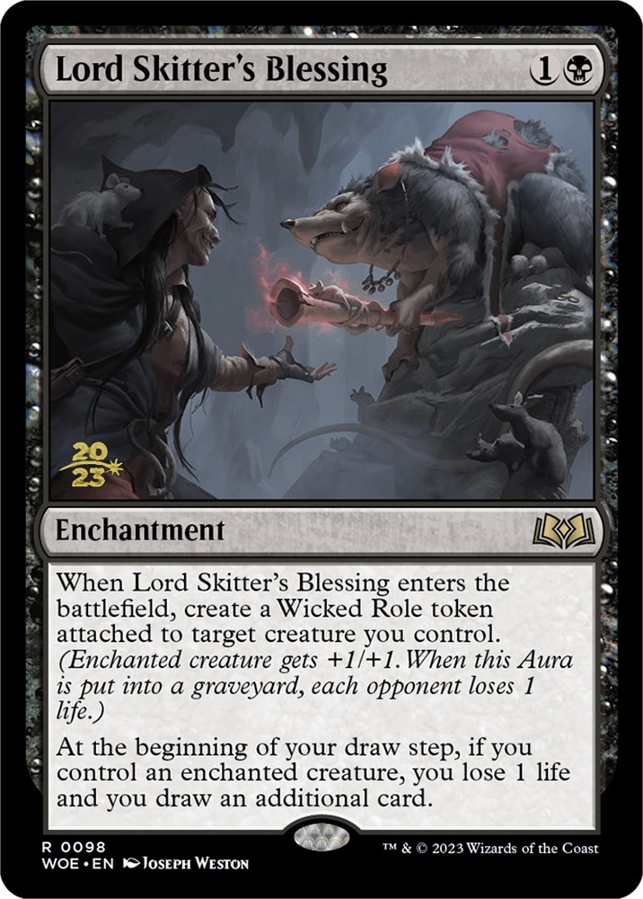 Lord Skitter's Blessing - Prerelease Cards - Magic: The Gathering