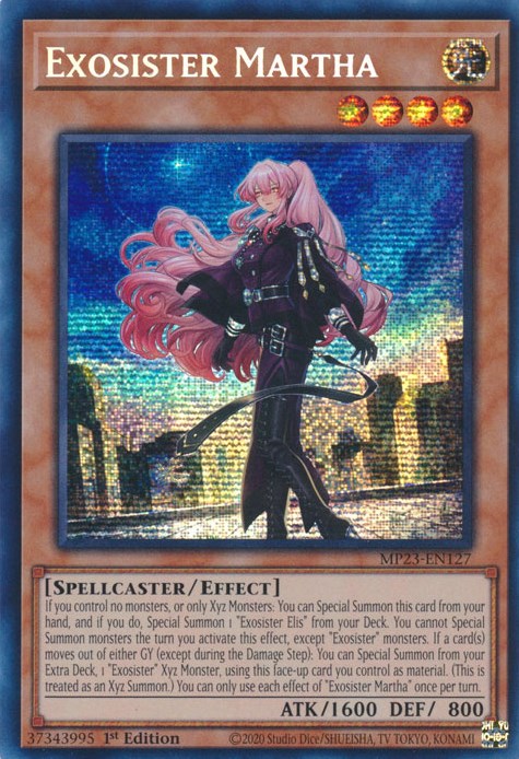 Exosister Martha - 25th Anniversary Tin: Dueling Heroes Mega Pack - YuGiOh