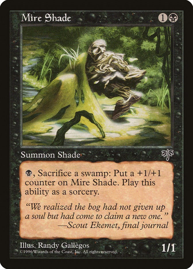 Mire Shade - Mirage - Magic: The Gathering