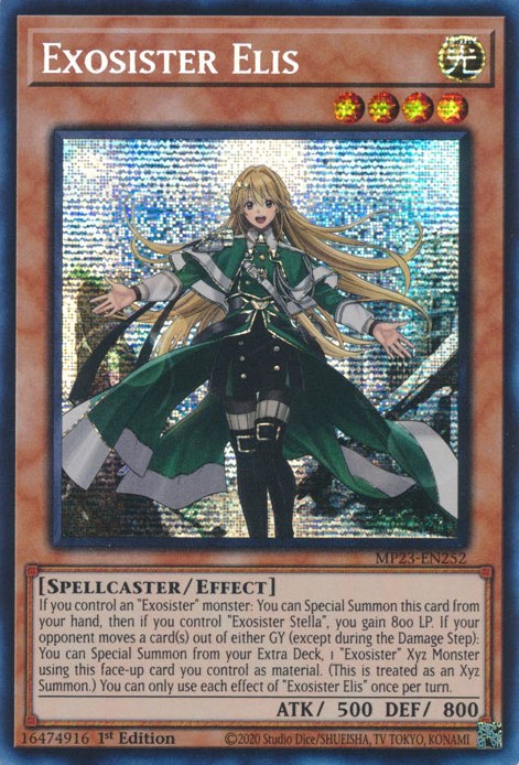 Exosister Elis - 25th Anniversary Tin: Dueling Heroes Mega Pack - YuGiOh