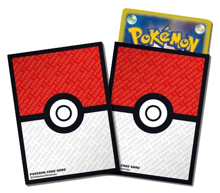 Pokemon TCG: Pokemon Center Japan Exclusive Card Sleeves - Pokeball (64 ...