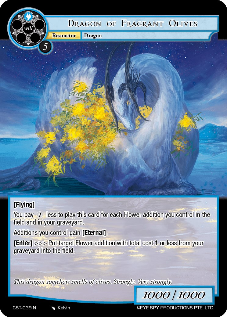 Dragon of Fragrant Olives - Clash of the Star Trees - Force of Will