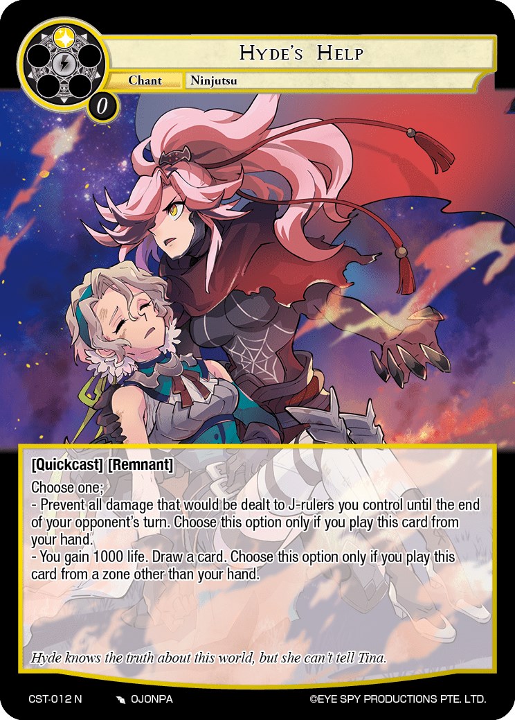 Hyde's Help - Clash of the Star Trees - Force of Will