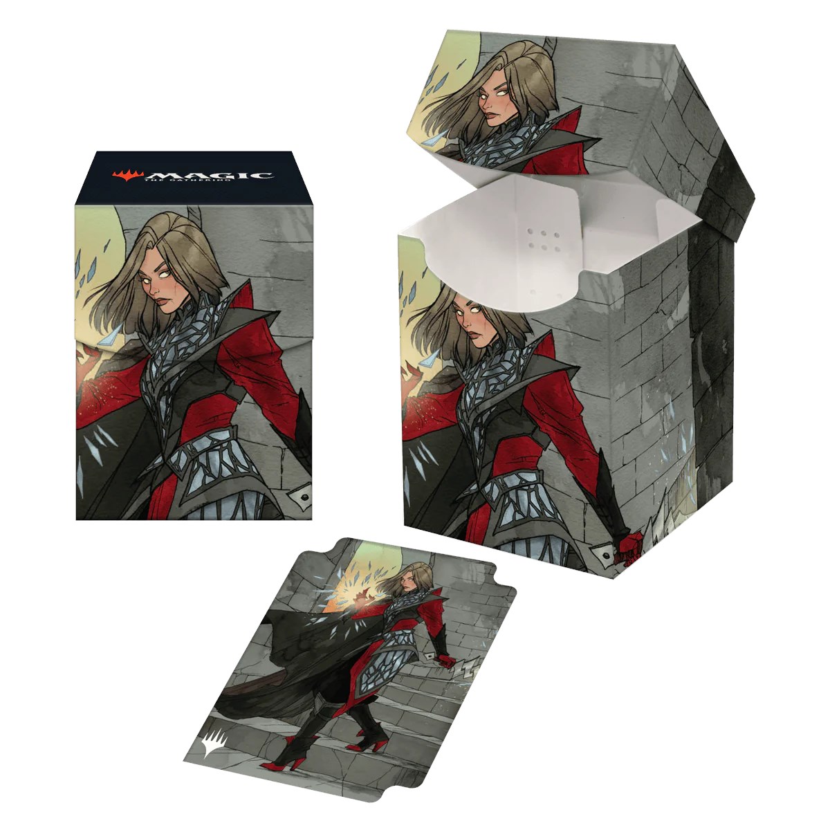 Wilds of Eldraine Rowan, Scion of War (Borderless) 100+ Deck Box for ...