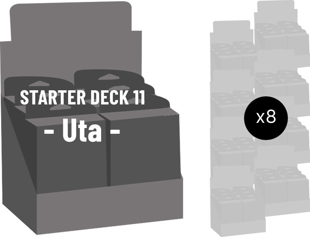 Starter Deck 11: Uta Display Case - Starter Deck 11: Uta - One Piece ...