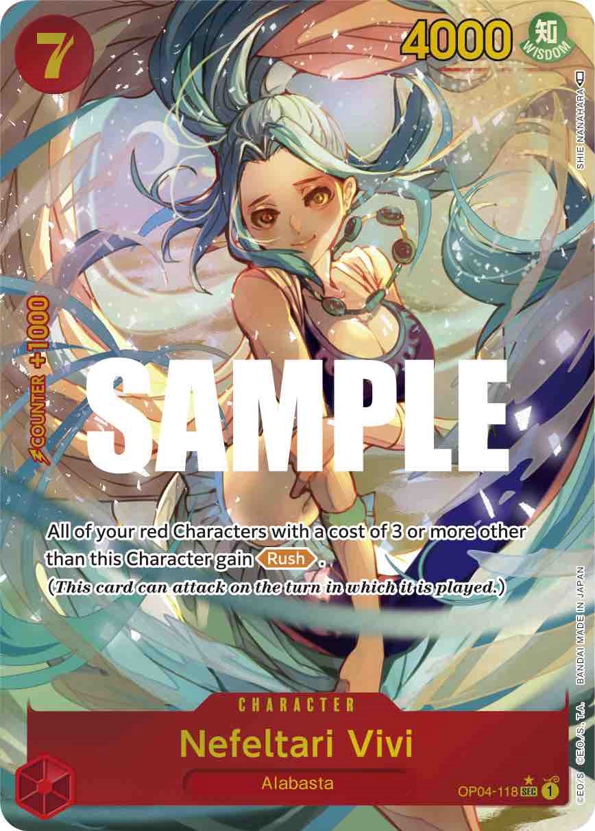 Nefeltari Vivi (118) (Alternate Art) - Kingdoms of Intrigue - One Piece Card Game