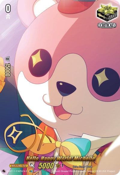 Hello, Happy World! Michelle (Signature) - Clash of the Heroes ...