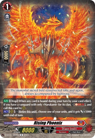 Rising Phoenix - Clash of the Heroes - Cardfight Vanguard