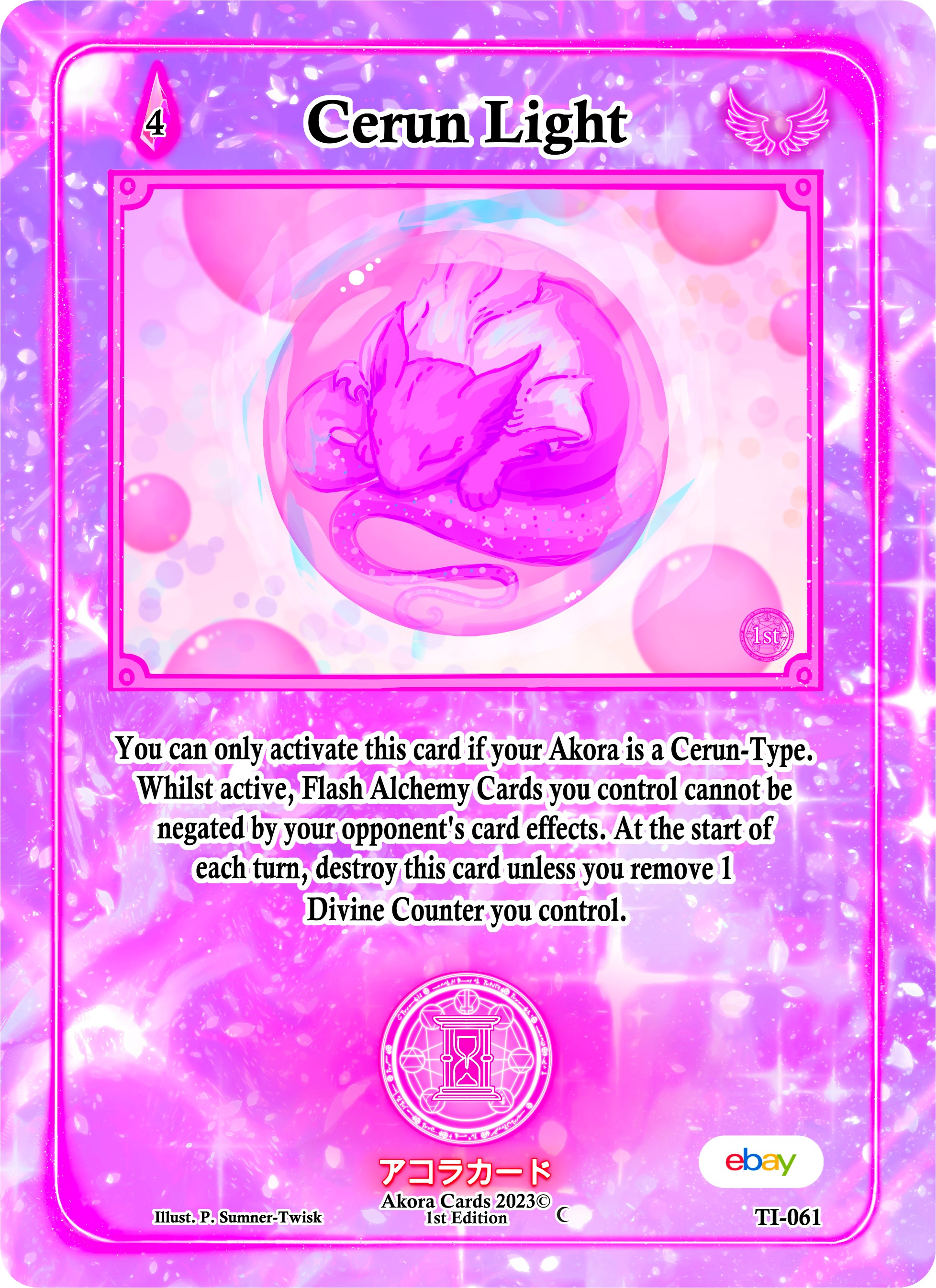 Cerun Light - Trials of Ikithia [eBay 1st Edition] - Akora TCG