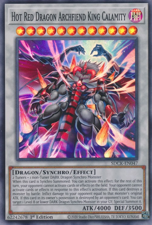 Hot Red Dragon Archfiend King Calamity - Structure Deck: The Crimson ...