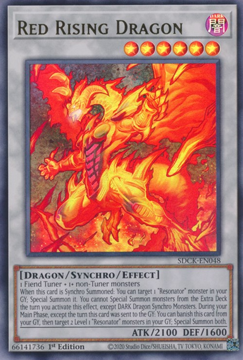Red Rising Dragon - Structure Deck: The Crimson King - YuGiOh