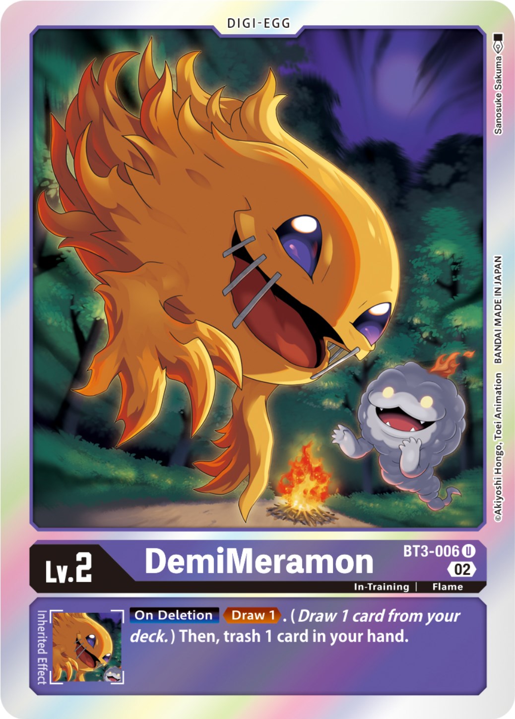 DemiMeramon (Resurgence Booster Reprint) - Resurgence Booster - Digimon Card Game