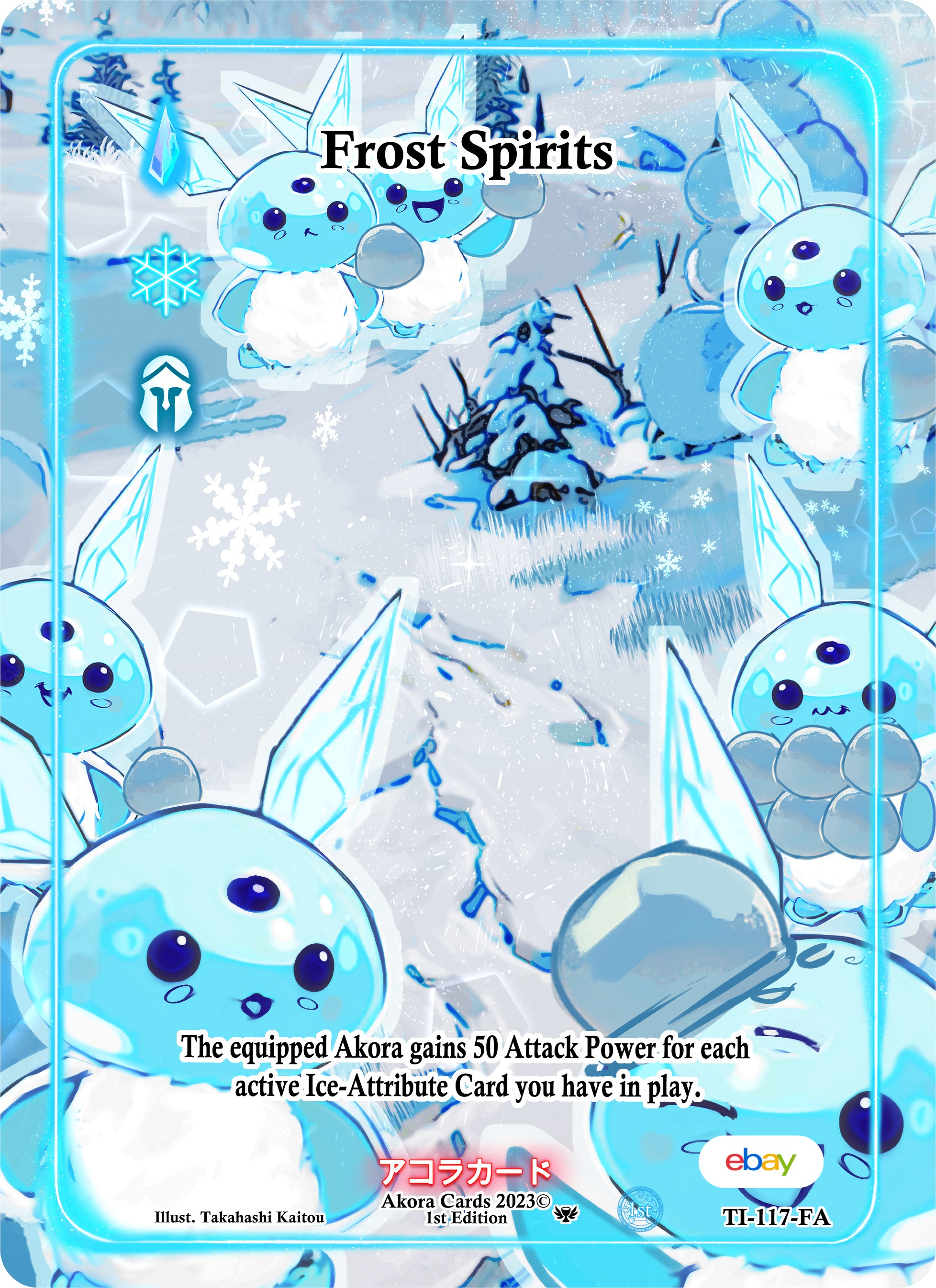 Frost Spirits (Full Art) - Trials of Ikithia [eBay 1st Edition] - Akora TCG