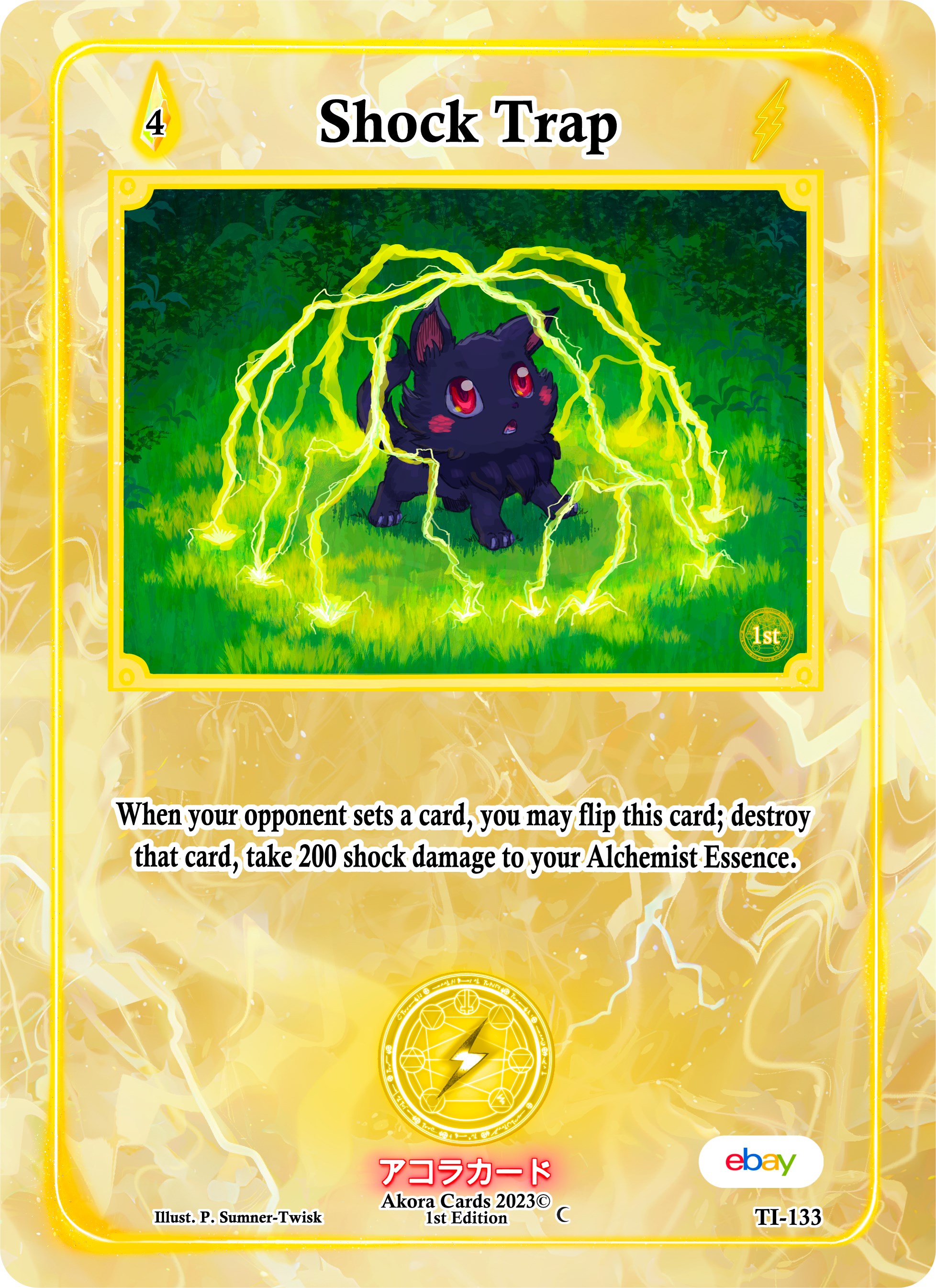 Shock Trap - Trials of Ikithia [eBay 1st Edition] - Akora TCG