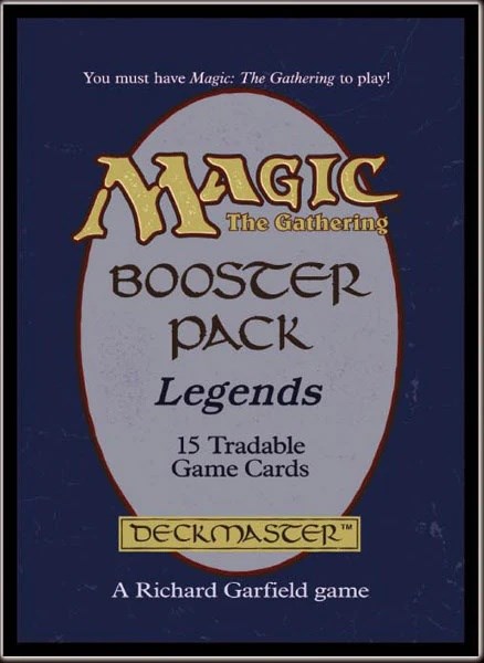 Magic MTG Players Card Sleeves - Retro Core - Legends MTGS-250 (80 - Pack) - Ensky Card Sleeves ...