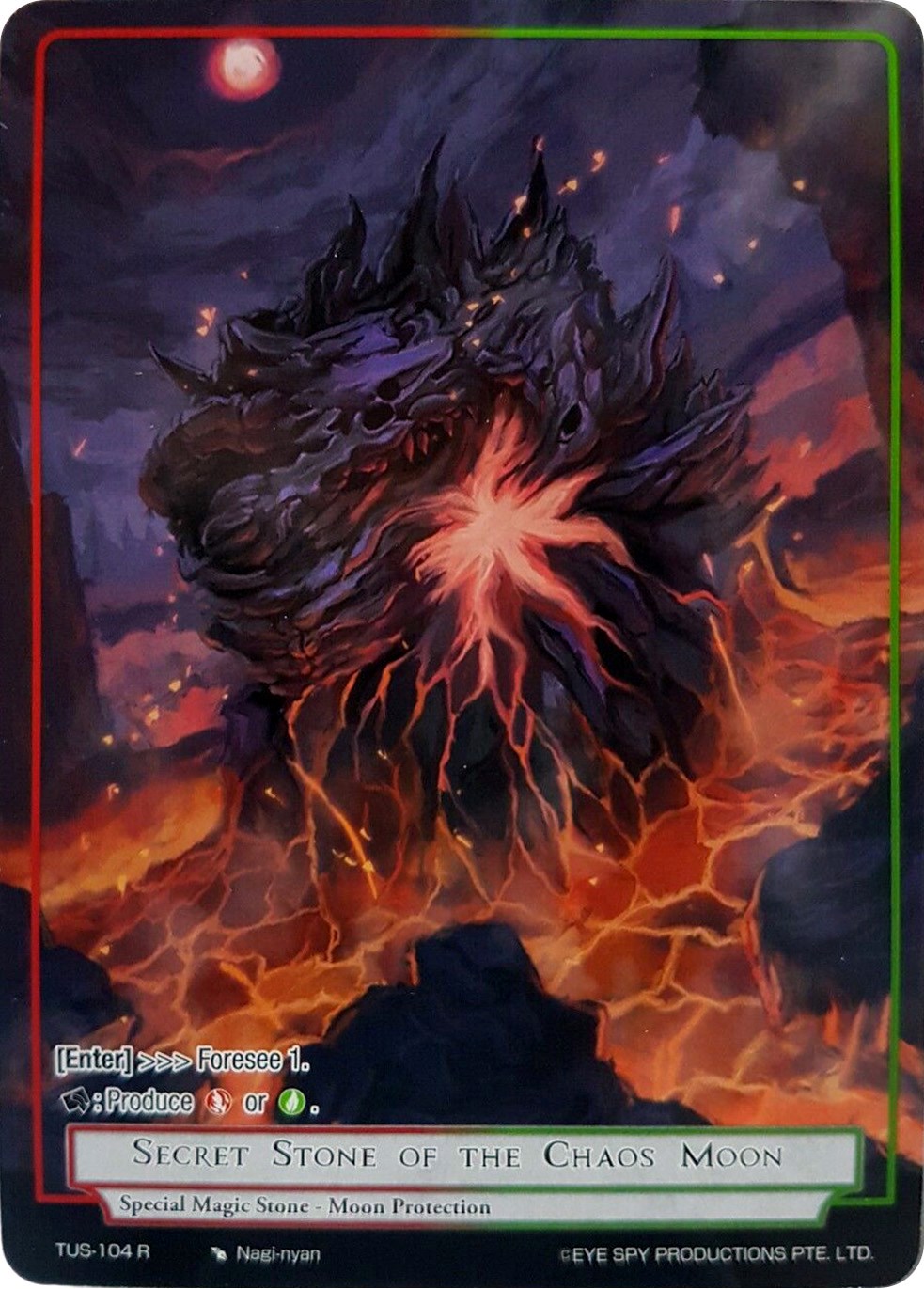 Secret Stone of the Chaos Moon (Reprint) - Clash of the Star Trees - Force of Will