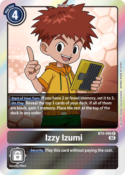 Izzy Izumi (Resurgence Booster Reprint) - Resurgence Booster - Digimon ...