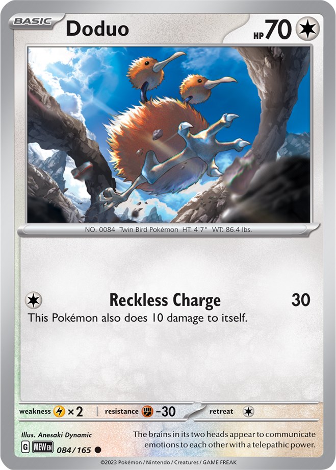 Doduo - SV: Scarlet & Violet 151 - Pokemon