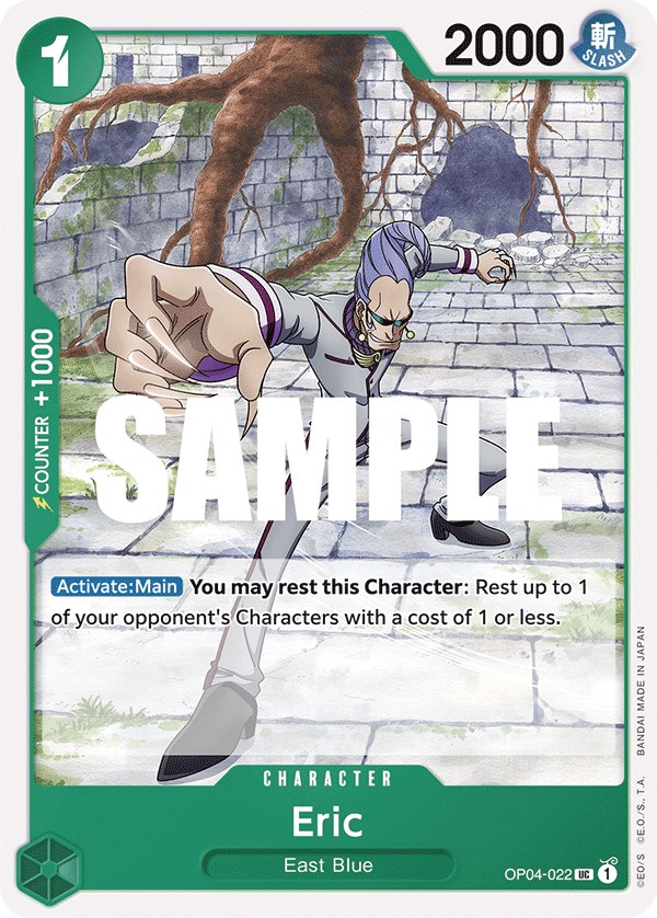 Eric - Kingdoms of Intrigue - One Piece Card Game