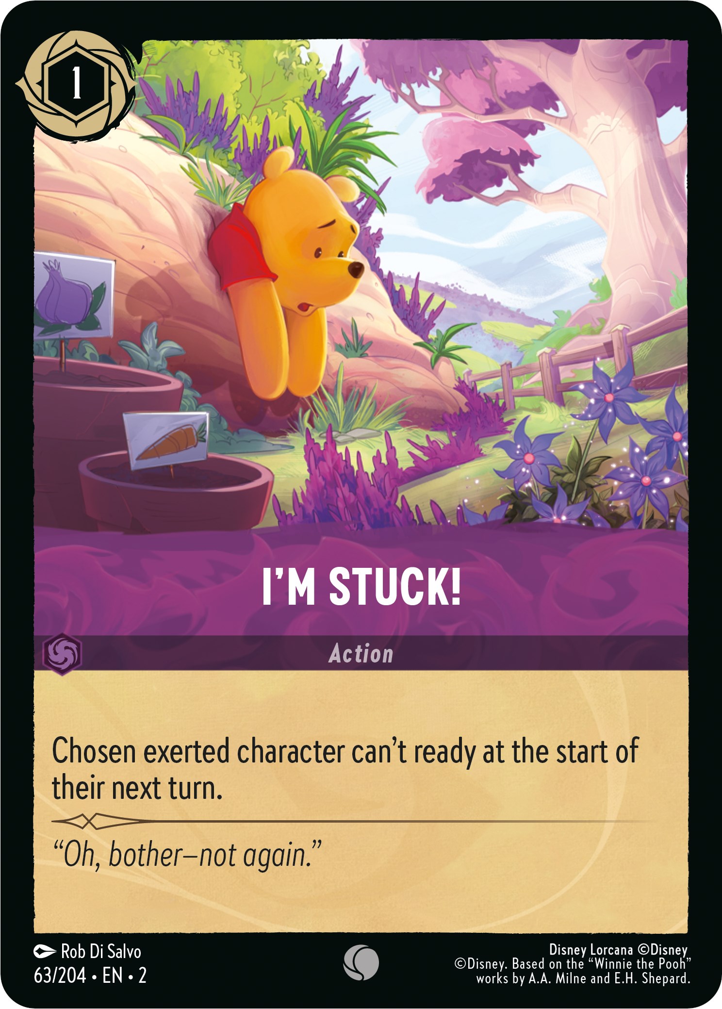 I'm Stuck! - Rise of the Floodborn - Disney Lorcana
