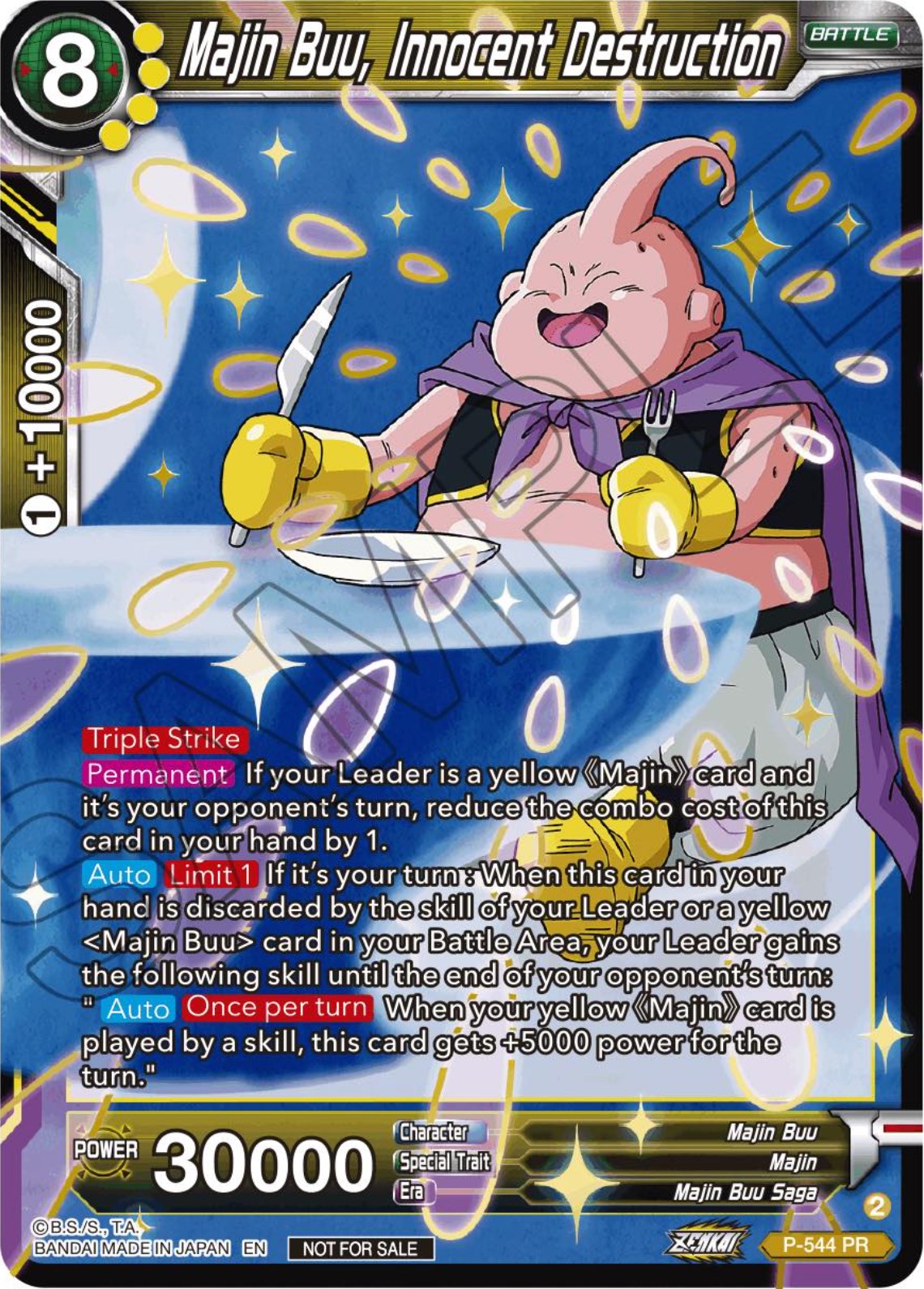 Majin Buu, Innocent Destruction (Championship Selection Pack 2023 Vol.3 ...