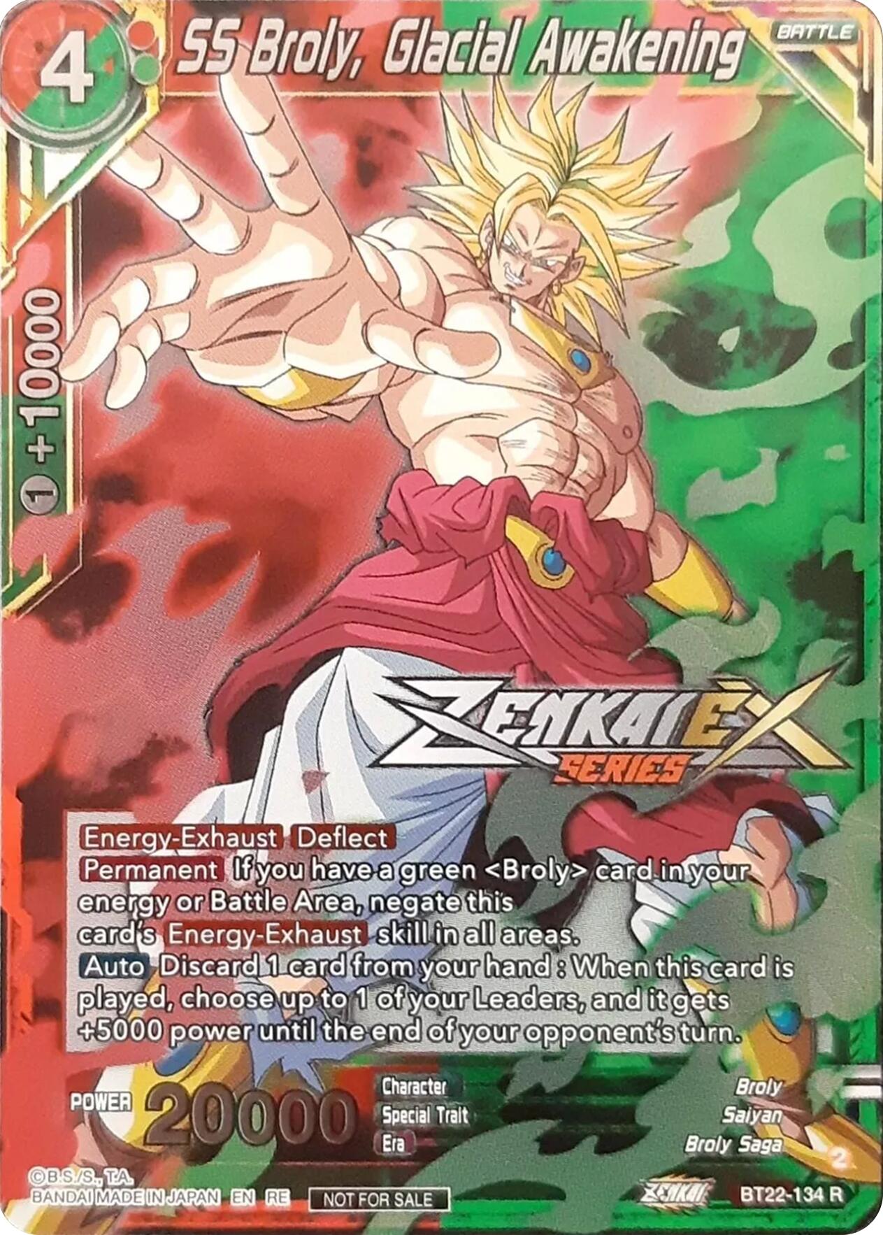 SS Broly, Glacial Awakening (Event Pack 13) - Tournament Promotion ...