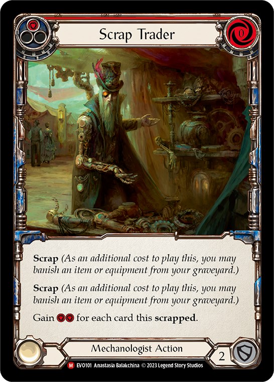 Scrap Trader - Bright Lights - Flesh and Blood TCG
