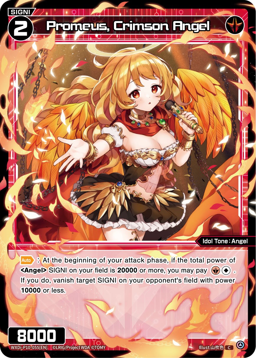Promeus, Crimson Angel - Prismatic Diva - WIXOSS