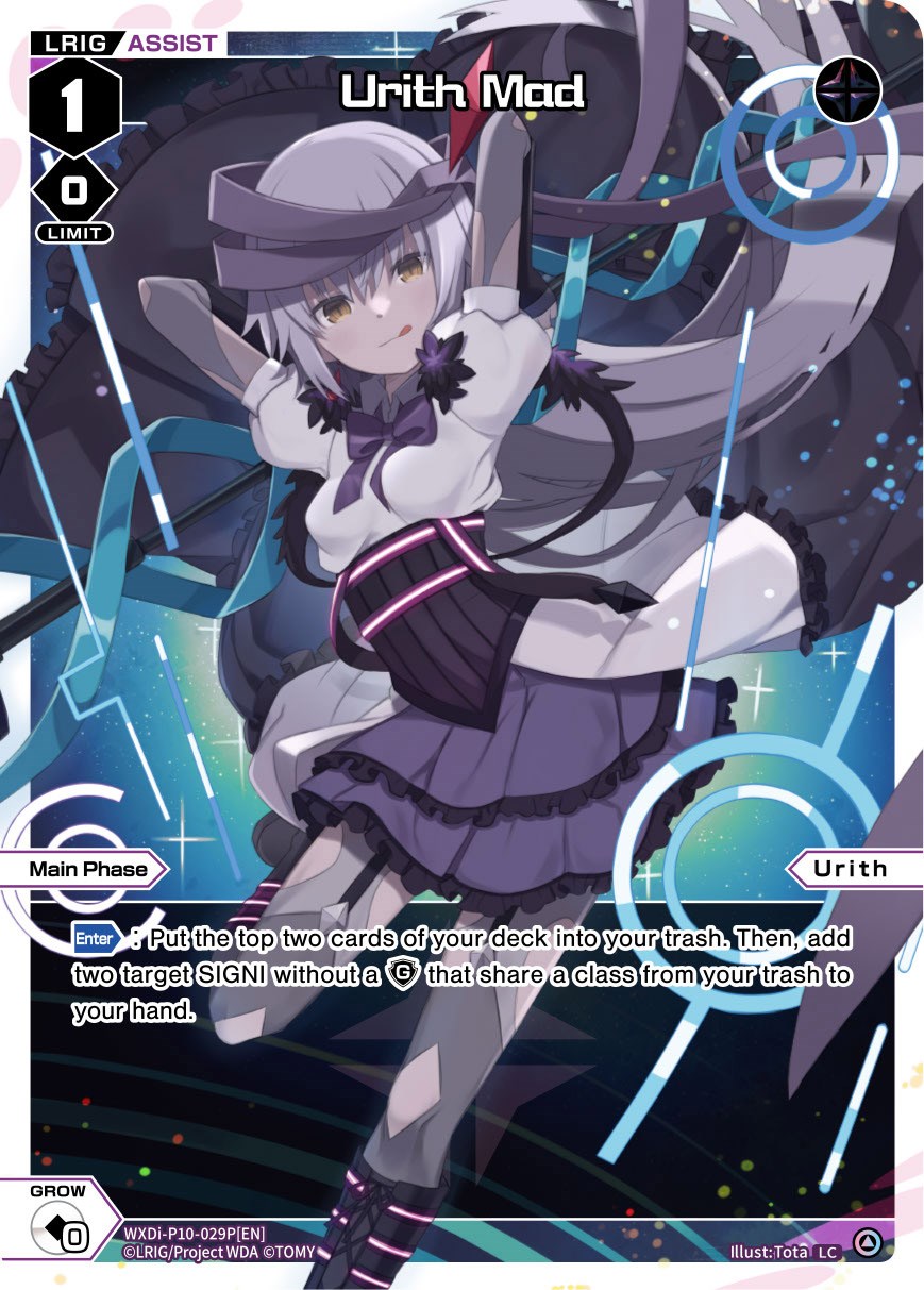 Urith Mad (Parallel Foil) - Prismatic Diva - WIXOSS