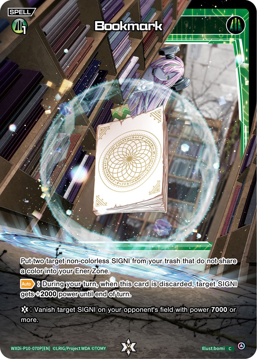 Bookmark (Parallel Foil) - Prismatic Diva - WIXOSS