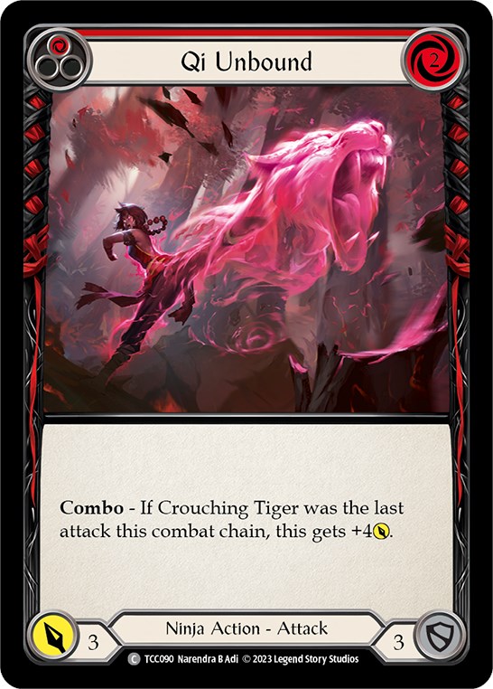 Qi Unbound (Red) - Round the Table: TCCxLSS - Flesh and Blood TCG