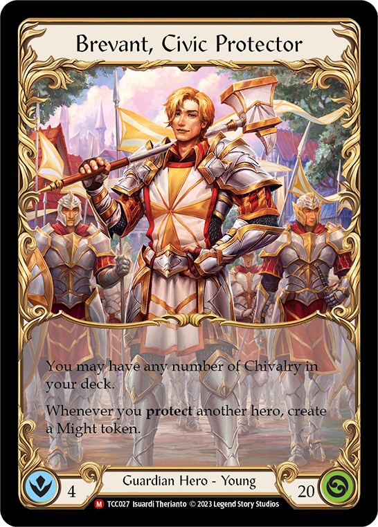 Brevant, Civic Protector - Round the Table: TCCxLSS - Flesh and Blood TCG