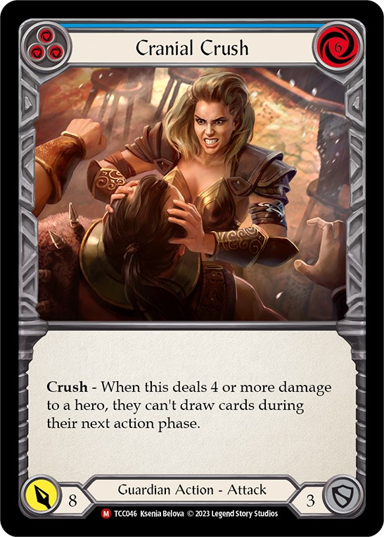 Cranial Crush (Blue) - Round the Table: TCCxLSS - Flesh and Blood TCG