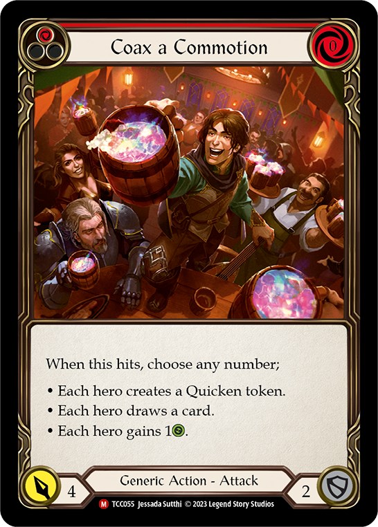 Coax a Commotion - Round the Table: TCCxLSS - Flesh and Blood TCG