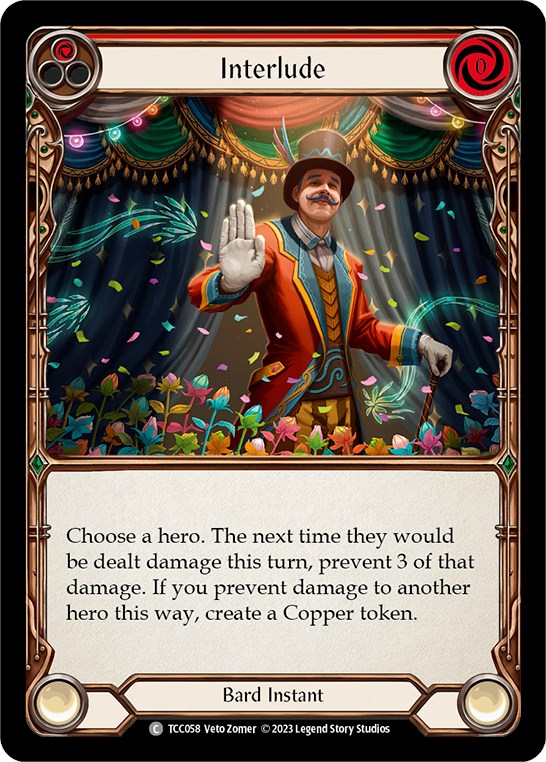 Interlude (Red) - Round the Table: TCCxLSS - Flesh and Blood TCG