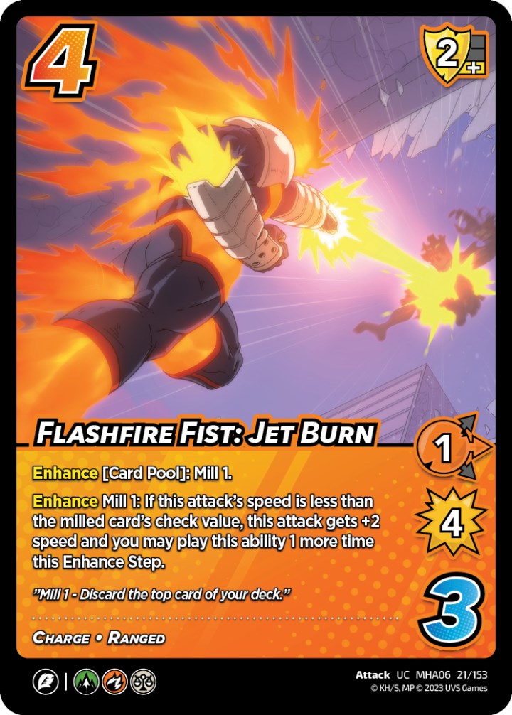 Flashfire Fist: Jet Burn - UniVersus: My Hero Academia: Jet Burn ...