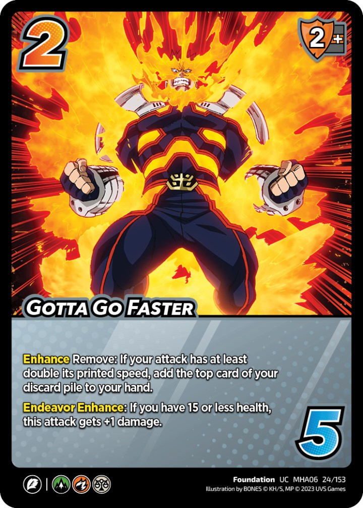 Gotta Go Faster - UniVersus: My Hero Academia: Jet Burn - UniVersus