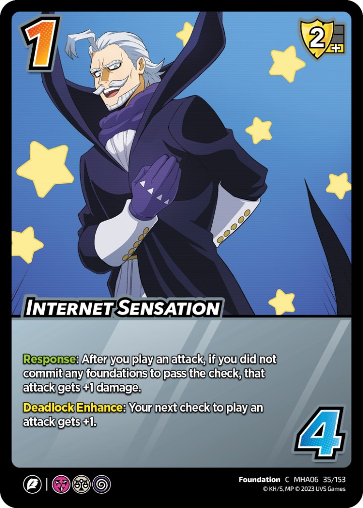 Internet Sensation - UniVersus: My Hero Academia: Jet Burn - UniVersus