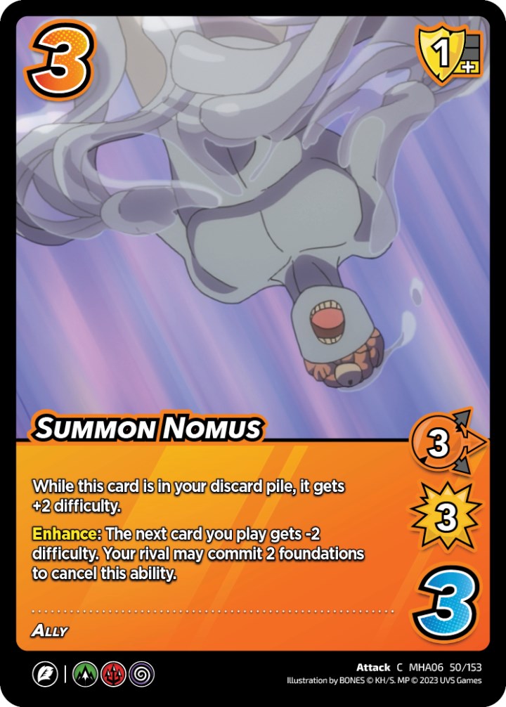 Summon Nomus - UniVersus: My Hero Academia: Jet Burn - UniVersus